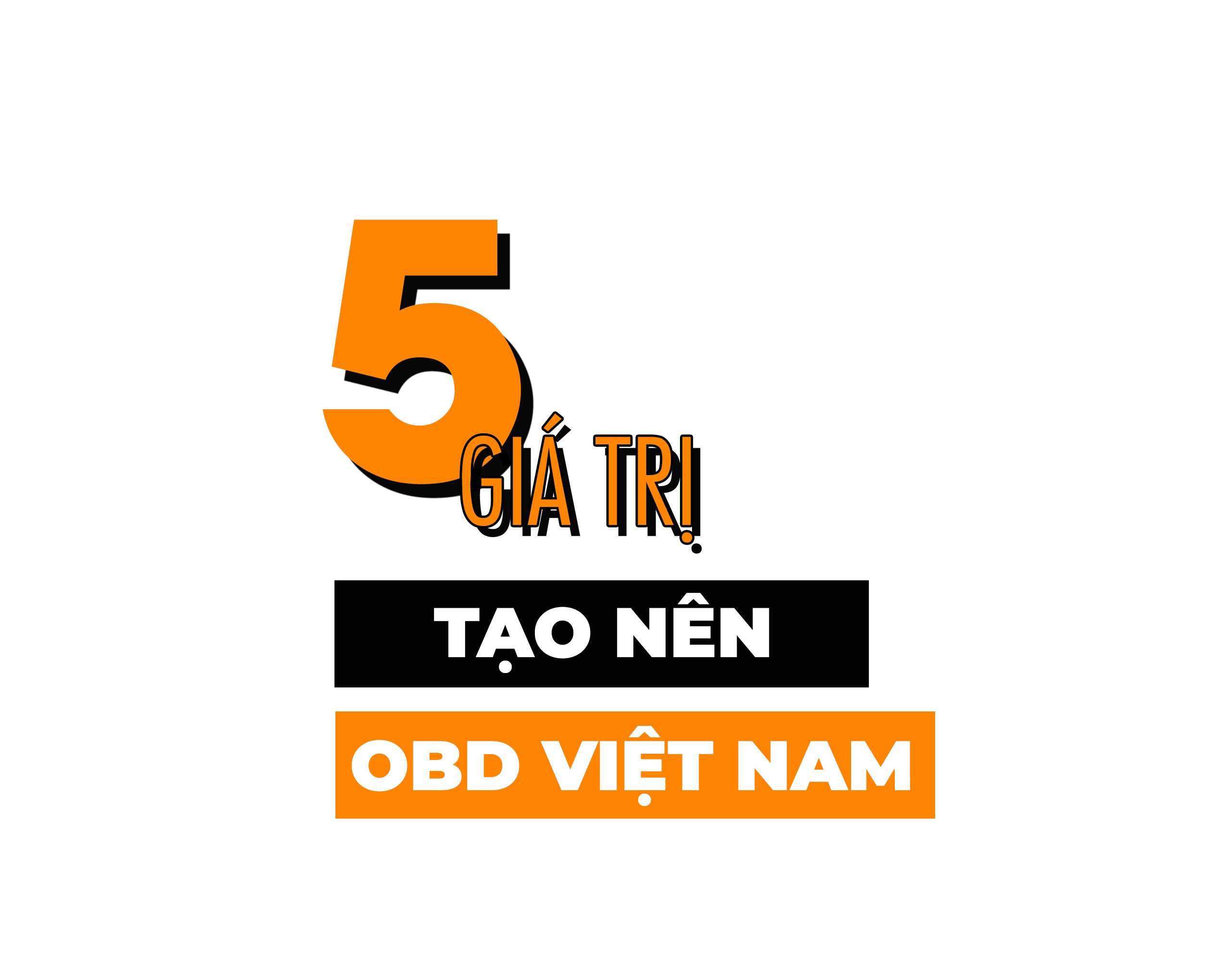 5 Giá Trị Tạo Nên OBD việt nam