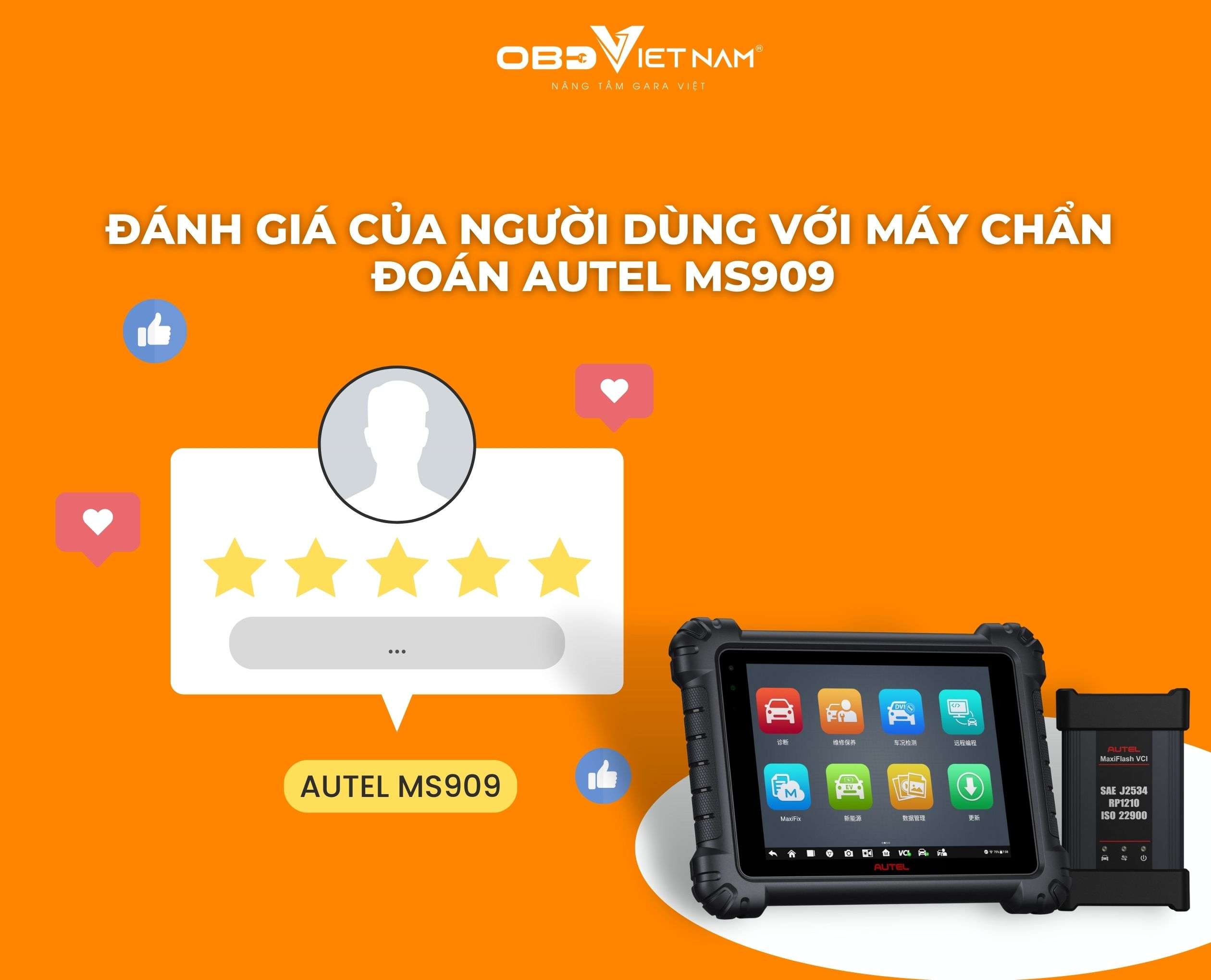 Đánh Giá Của Người Dùng Với Máy Chẩn Đoán Autel Ms909